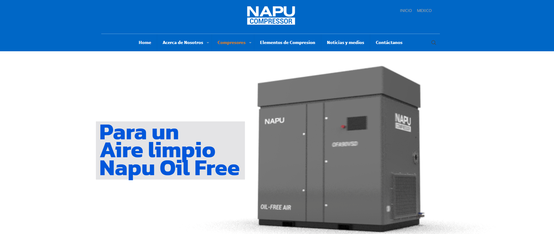 Compresores Oil Free - Napu Compresores Oil Free